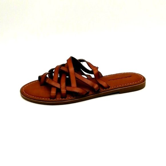 Maurices | Shoes | Maurices Womens Sandal Lexie Strappy Toe Wrap Brown ...